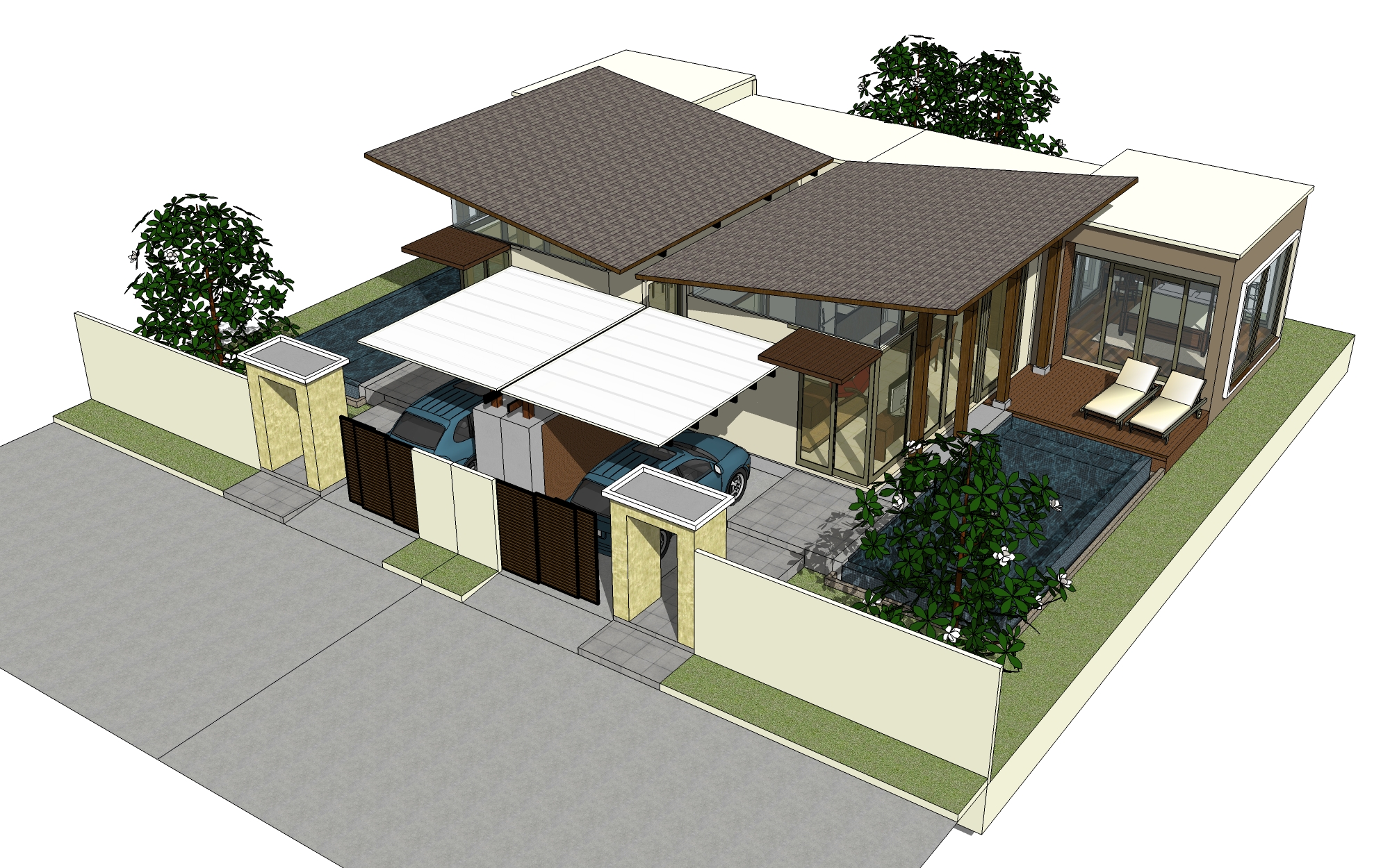 Baan Wana Villa types